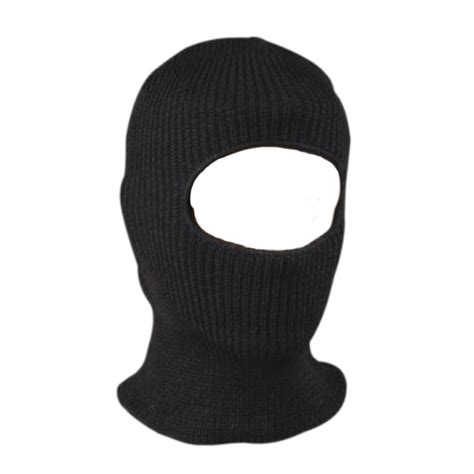 Gorro PasamontaÑas Negro Lana Ropwork