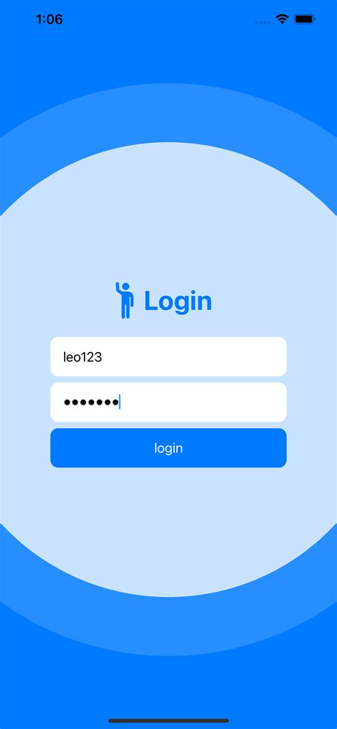 Github Leoarthurwall Loginswift A Login Page With Athentication Using Swiftui Xcode