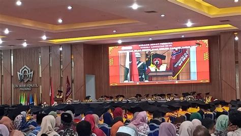 Hari Ke 2 Wisuda Angkatan 91 Uin Ib Padang Rektor Abdikan Diri Sesuai