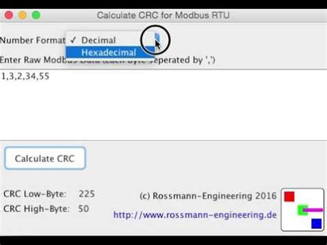 Modbus Crc Calculator Ndpassl