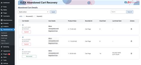 How Do I Restore An Abandoned Cart In Woocommerce Using A Free Plugin Elextensions