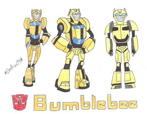 Bumblebee Tfa Colored By Beeprime93 On Deviantart