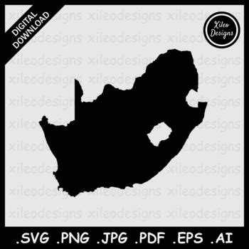 Africa Silhouette Outline
