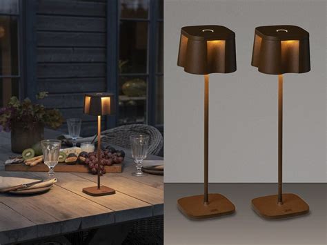 Meinewunschleuchte Led Außen Tischleuchte Usb Ladefunktion Led Fest