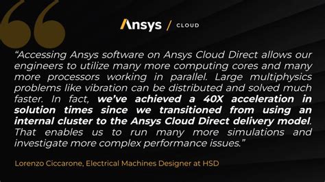 Ansys Software On Ansys Cloud Direct For Vibration Ansys Cloud Posted