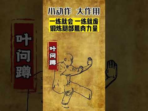 居家锻炼 运动 叶问蹲这个动作你能来几个 YouTube