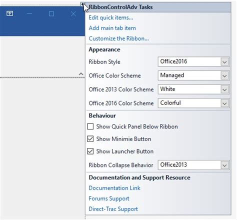 Ribbon Designer In Windows Forms Ribbon Control Syncfusion