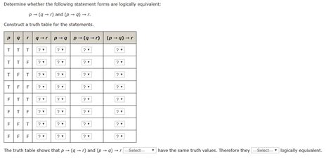 Solved Determine Whether The Following Statement Forms Are Chegg