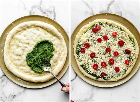 Easy Pesto Pizza Recipe Sallys Baking Addiction