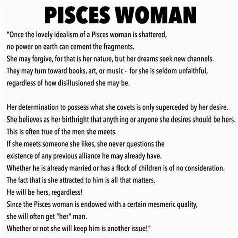 Pisces Woman Understanding Traits And Characteristics