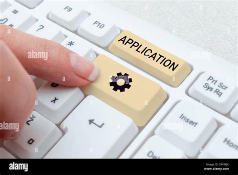 Hand Writing Sign Application Business Overview An Order For Something Formal And Usually