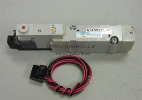 Frontal Dc24v A12gs25x 1p Pneumatic Valve High Quality Special