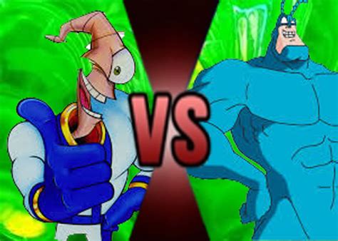 The Tick Vs Earthworm Jim Death Battle Fanon Wiki Fandom