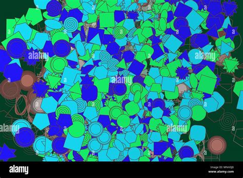 Background Abstract Mixed Pattern For Design Vector Illustration