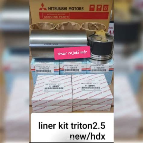 Jual Liner Kit Atau Boring Set Triton HDX Triton 2 5 New Original