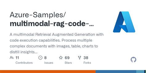 Multimodal Rag Code Execution Deployment README Md At Main Azure Samples Multimodal Rag Code