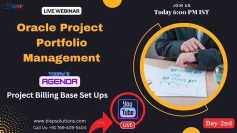 Live Webinar Of Oracle Project Portfolio Management 21st June 2023