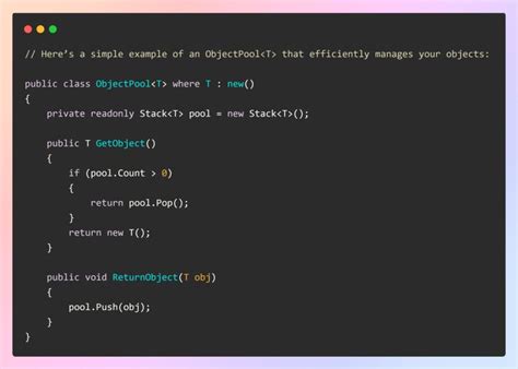 Highperformancedotnet Memorymanagement Objectpooling Armen Melkumyan