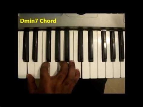 How To Play Dm7 Chord D Minor 7 On Piano And Keyboard Youtube