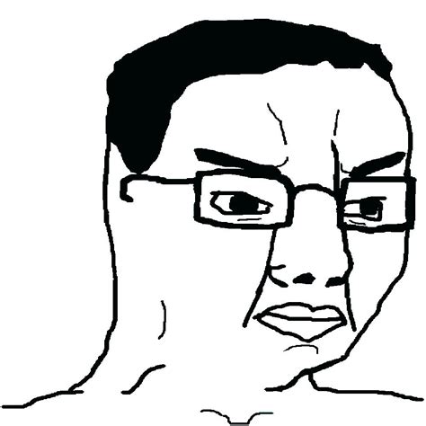 Pin By Мария Роша On Wojak Nerd Memes Meme Faces Meme Template