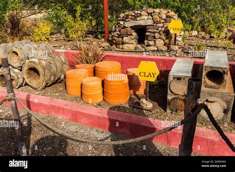 Different Types Of Bee Hives In Display Stock Photo Alamy