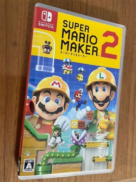 【目立った傷や汚れなし】スーパーマリオメーカー 2 Nintendo Switch Switch スイッチソフト ニンテンドースイッチ