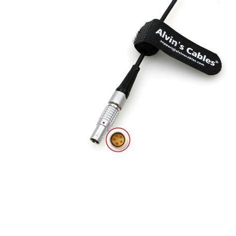 Alvins Cables 5 Pin To Micro 3 Pin Timecode Cable For Wisycom Mtp60 T