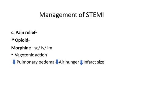 St Segment Elevation Myocardial Infarctionpptx Heart And Cardiovascular Diseases Diseases