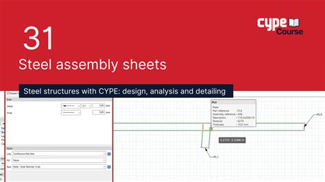 31 Steel Assembly Sheets Cype Steel Structures