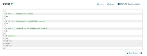 Solved Solve The System Of Linear Equations My Solutions Chegg