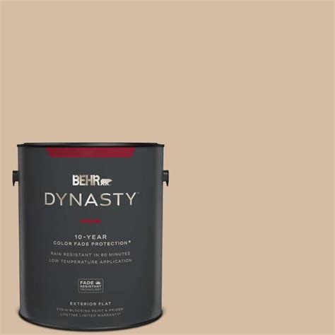 Behr Dynasty 1 Gal 290e 3 Classic Taupe Flat Exterior Stain Blocking