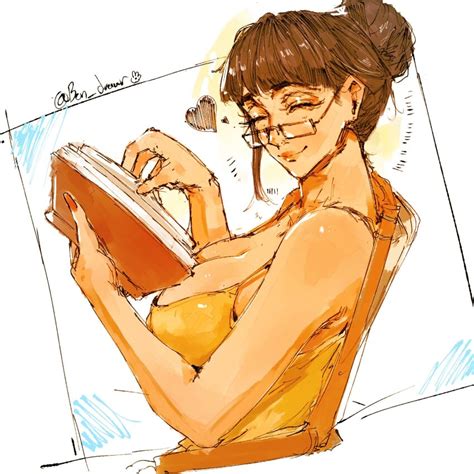 Bon Drawr Nico Robin One Piece Commentary Highres 1girl Black Hair Book Breasts