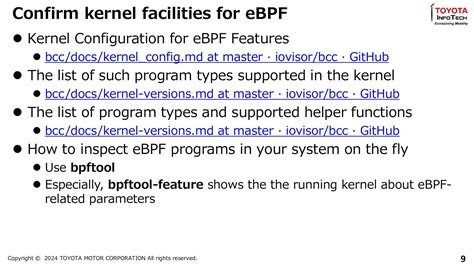 ebpf technologies with container speaker deck