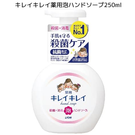 キレイキレイ薬用泡ハンドソープ250ml｜e12 2923499｜hahaha（ははは） 箱買い専門の販促・粗品マーケット