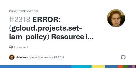 Error T Iam Policy Resource In Project Ml