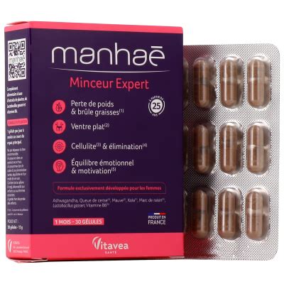 Manhaé Minceur Expert Complément alimentaire perte de poids