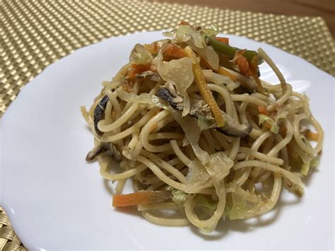 【和風スパゲティのレシピ作り方】