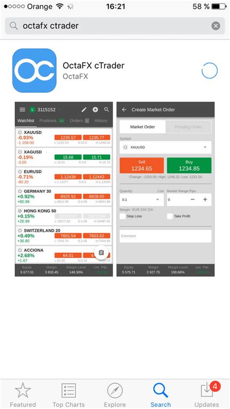 Download Install And Login To Octafx Metatrader 4 Mt4 Metatrader 5