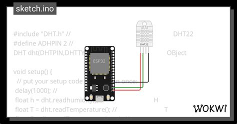 Dht Wokwi Esp32 Stm32 Arduino Simulator