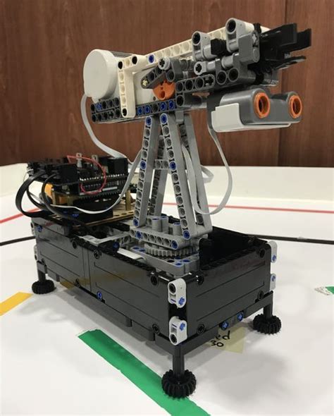 LEGO Arduino Sentry Turret Lego Mindstorms Lego Lego Projects