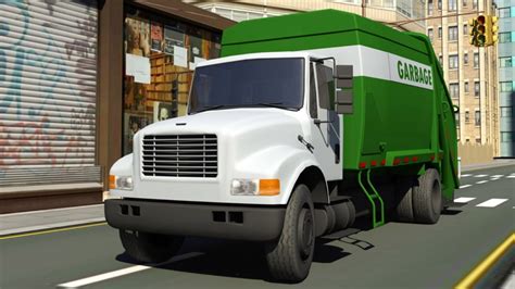 City Cleaner Garbage Truck Simulation By Yibi Gen