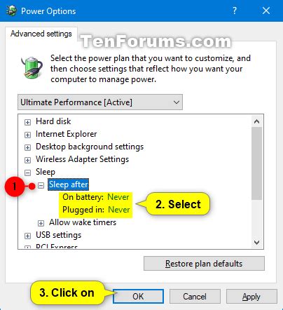 How To Change Computer Sleep After Time In Windows 10 Tutorials
