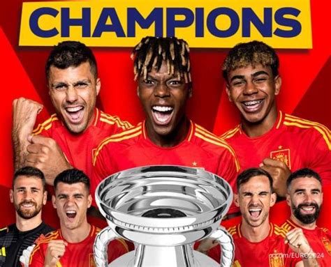 Hasil Pertandingan Spanyol Vs Inggris Skor 2 1 Spanyol Juara Euro 2024