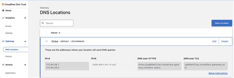 How To Configure Cloudflare For Doh And Dns Filtering With Twingate Docs Twingate