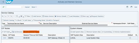 Creating An Odata Services In Sap System For Custo Sap Community