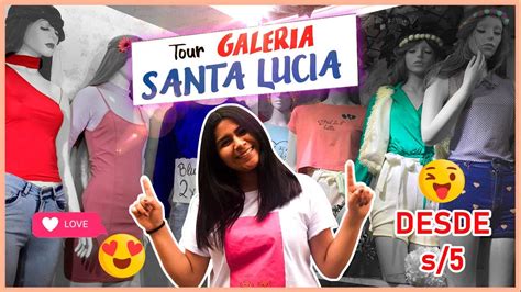 TOUR GAMARRA GALERIA SANTA LUCIA Prendas Des S SORTEO DANIELA MUCHA YouTube