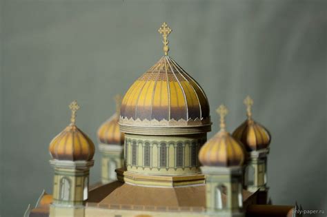 Храм Христа Спасителя Модели из бумаги и картона своими руками Форум