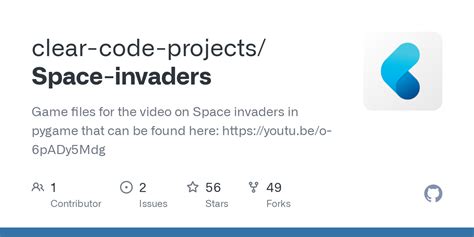 Github Clear Code Projectsspace Invaders Game Files For The Video On Space Invaders In