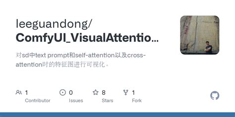 Github Leeguandong Comfyui Visualattentionmap Sd Text Prompt Self