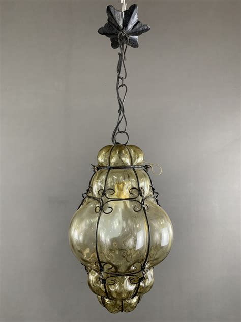 Антикварний ліхтар із видувного скла Мурано Ліхтарі Ліхтарі Освітлення Каталог Sacree